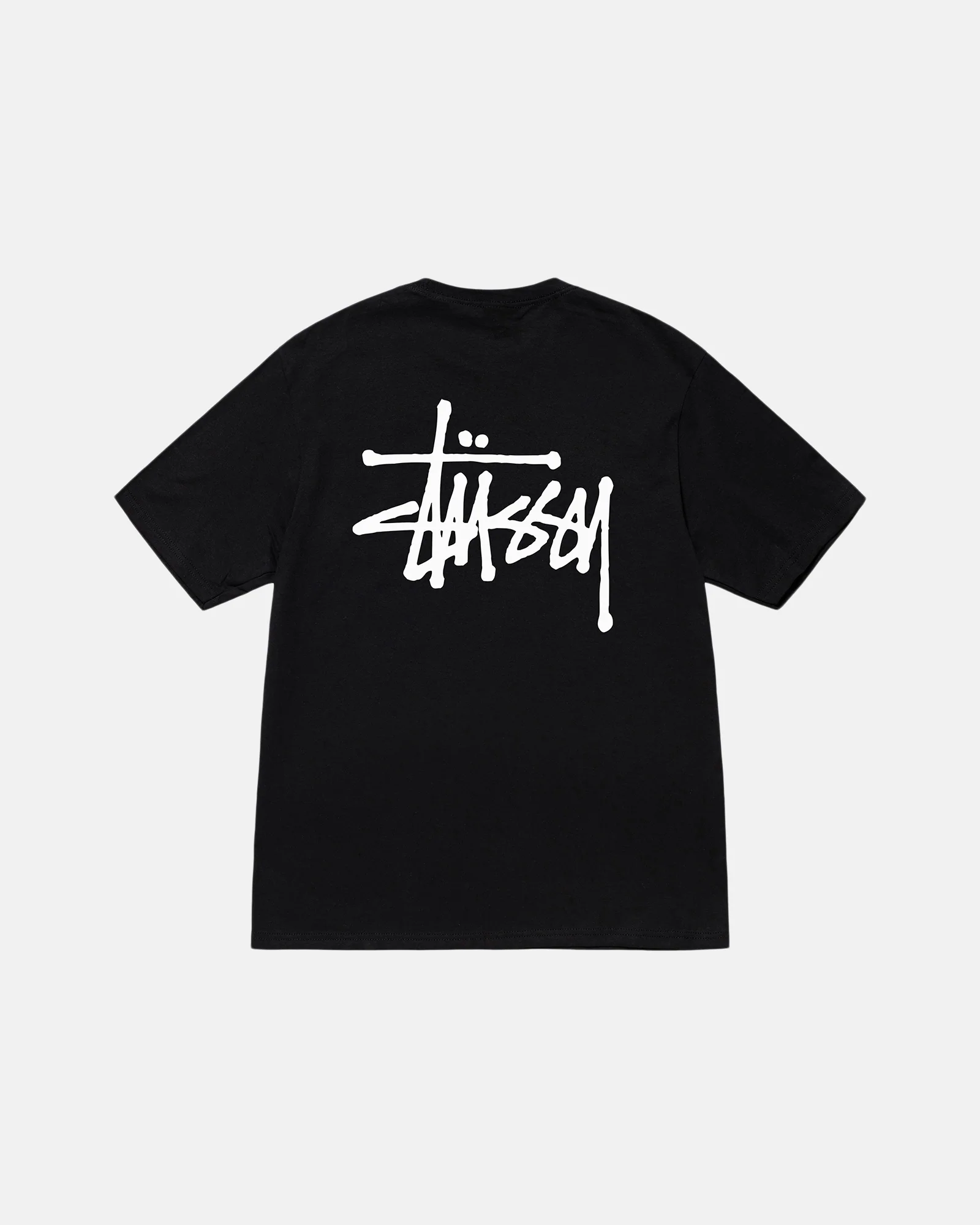 Stussy Basic Tee Black – The Garden